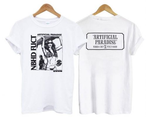 Fuct SSDD X Neighborhood NHFU 2 t shirt - teehonesty