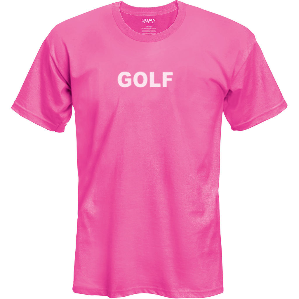 Golf – Pink t shirt - teehonesty